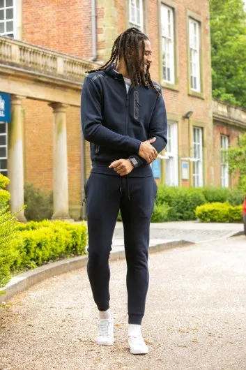 The Duke Clothing Co. - GABRIEL-D555 Couture Zip Through Hoody With Reve...