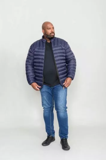 The Duke Clothing Co. - LIMEHOUSE 1-D555 D555 Puffer Jacket With Sleeve ...